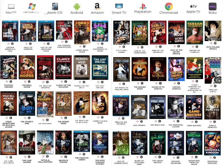 The Serial Squadron Cinema Cliffhanger Archive